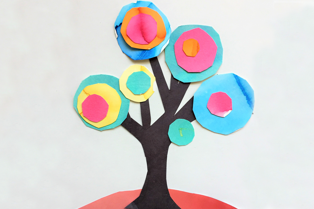 Kandinsky Inspired Trees Art Project — Mme Marissa | atelier-yuwa.ciao.jp